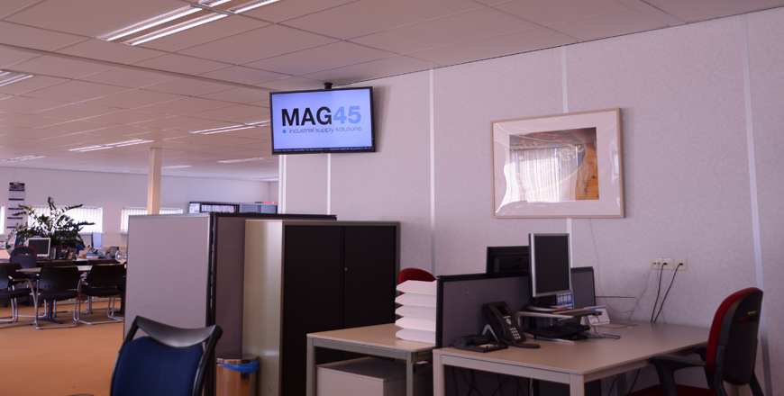 Narrowcasting bij MAG45 | Merit Media